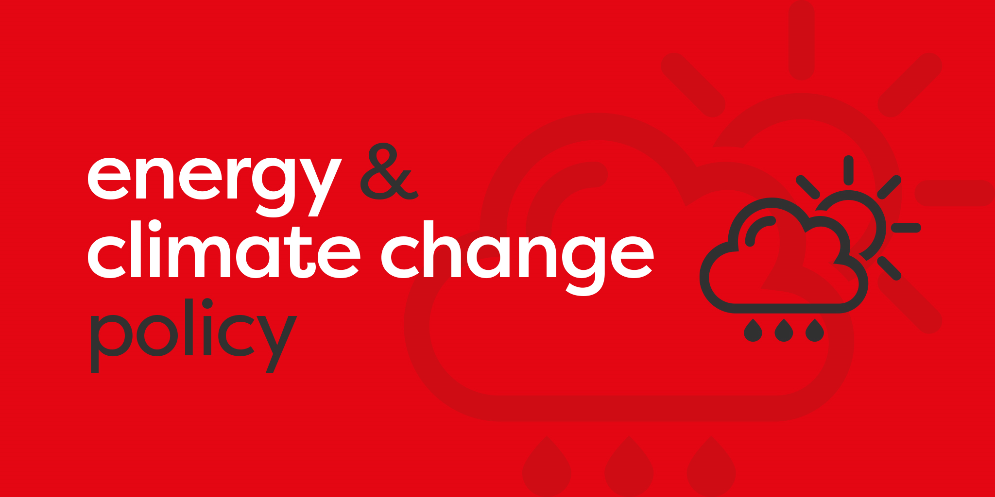 Group Energy & Climate Change Policy - Salisbury Reds