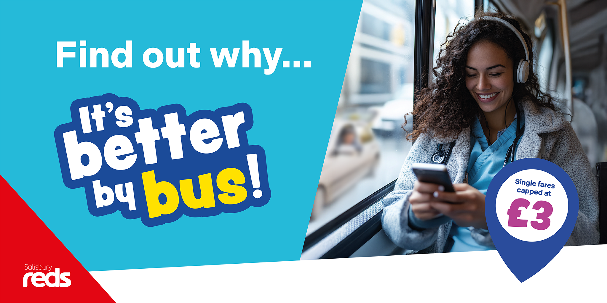 It's better by bus - Salisbury Reds