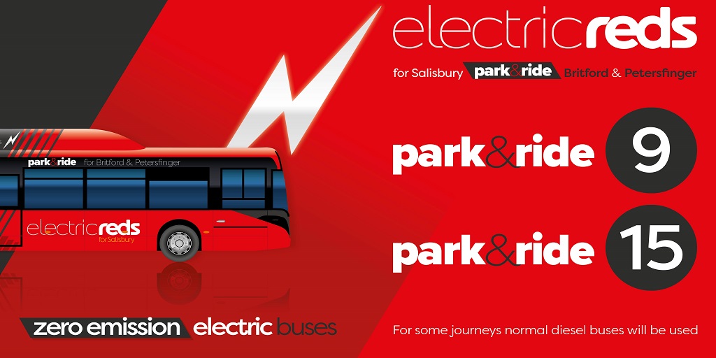 New electric buses launched for Salisbury’s park and ride services ...