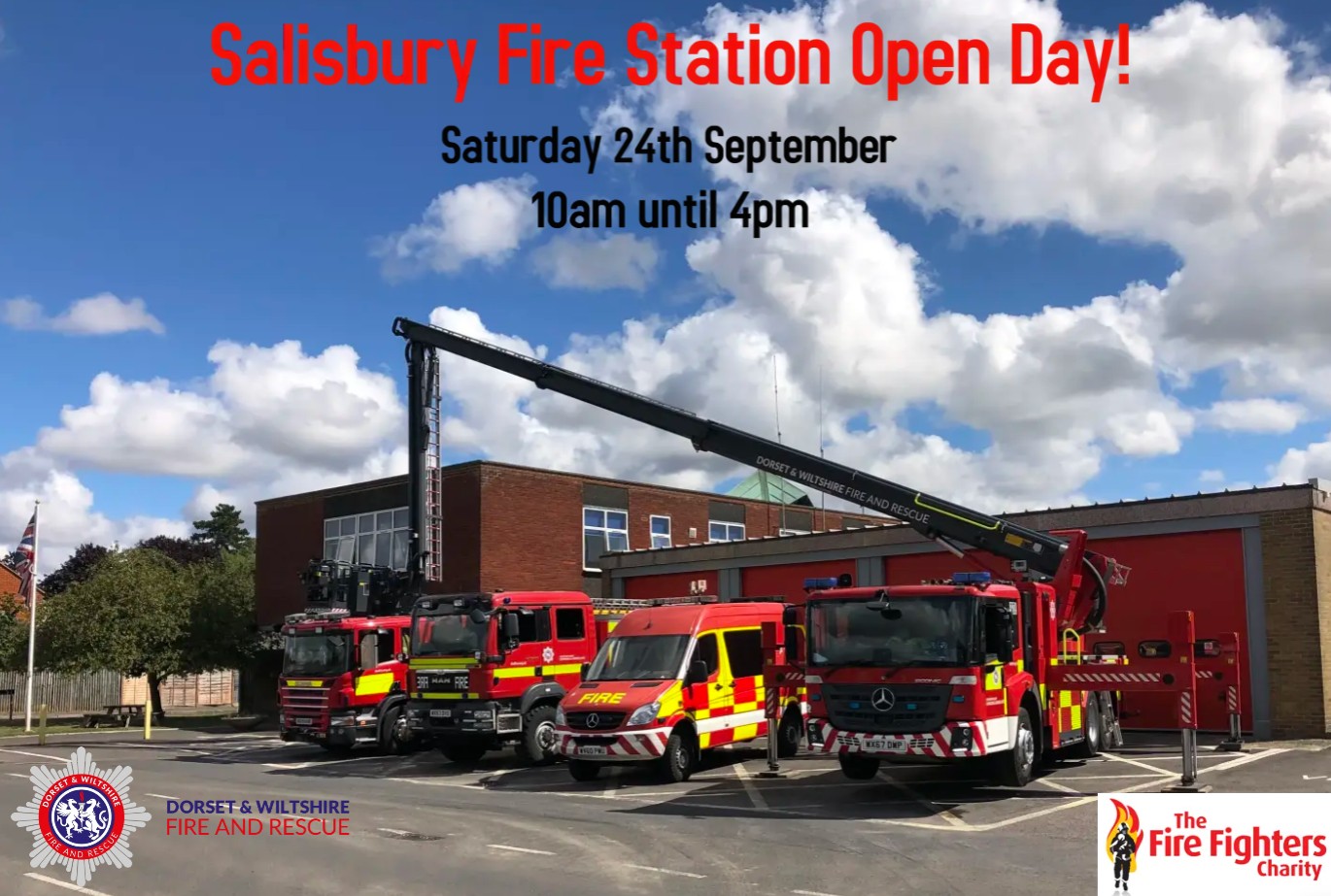 Salisbury Fire Station Open Day - Salisbury Reds