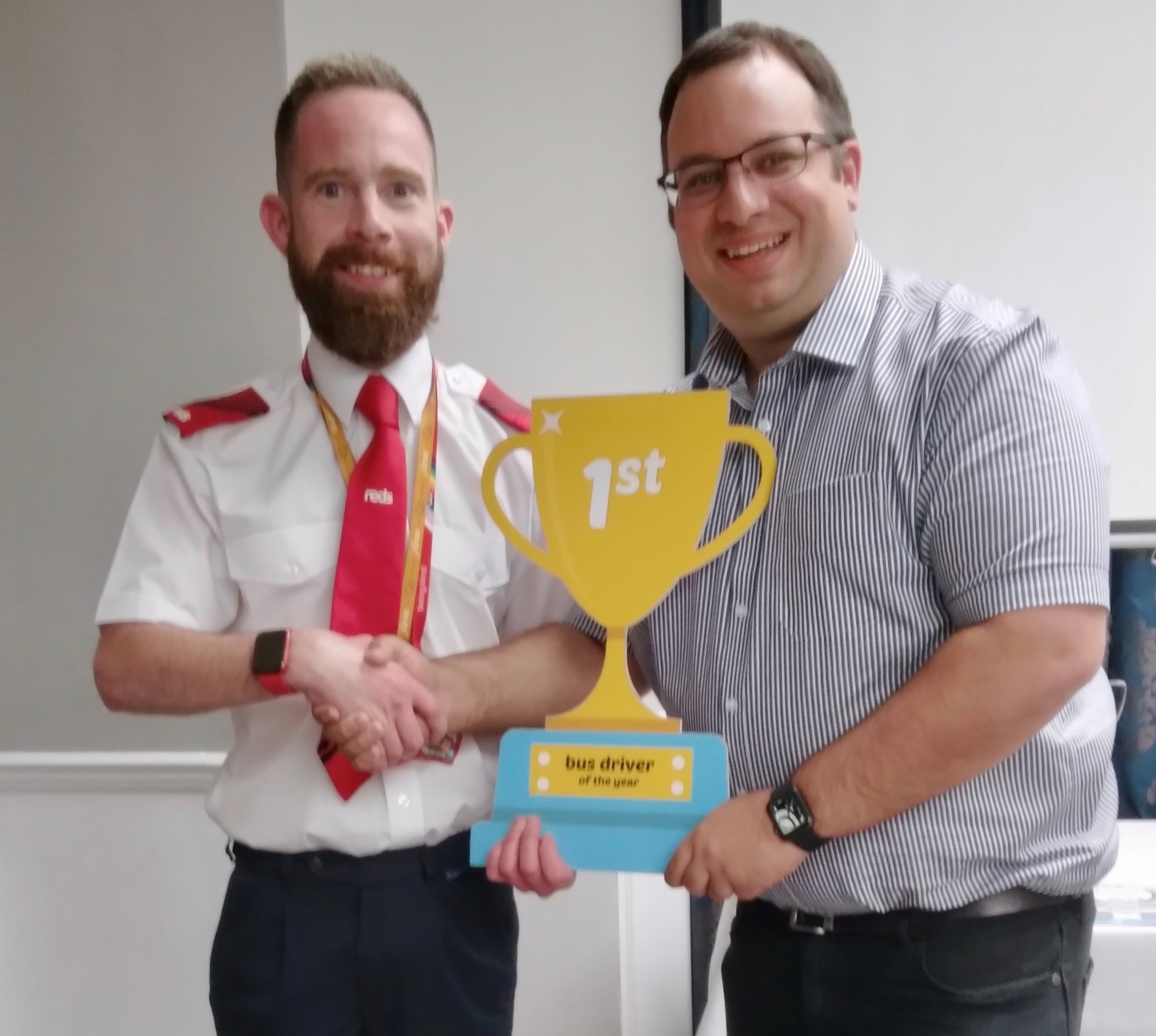 Daniel Duffy named top in Go South Coast Bus Driver of the Year awards ...