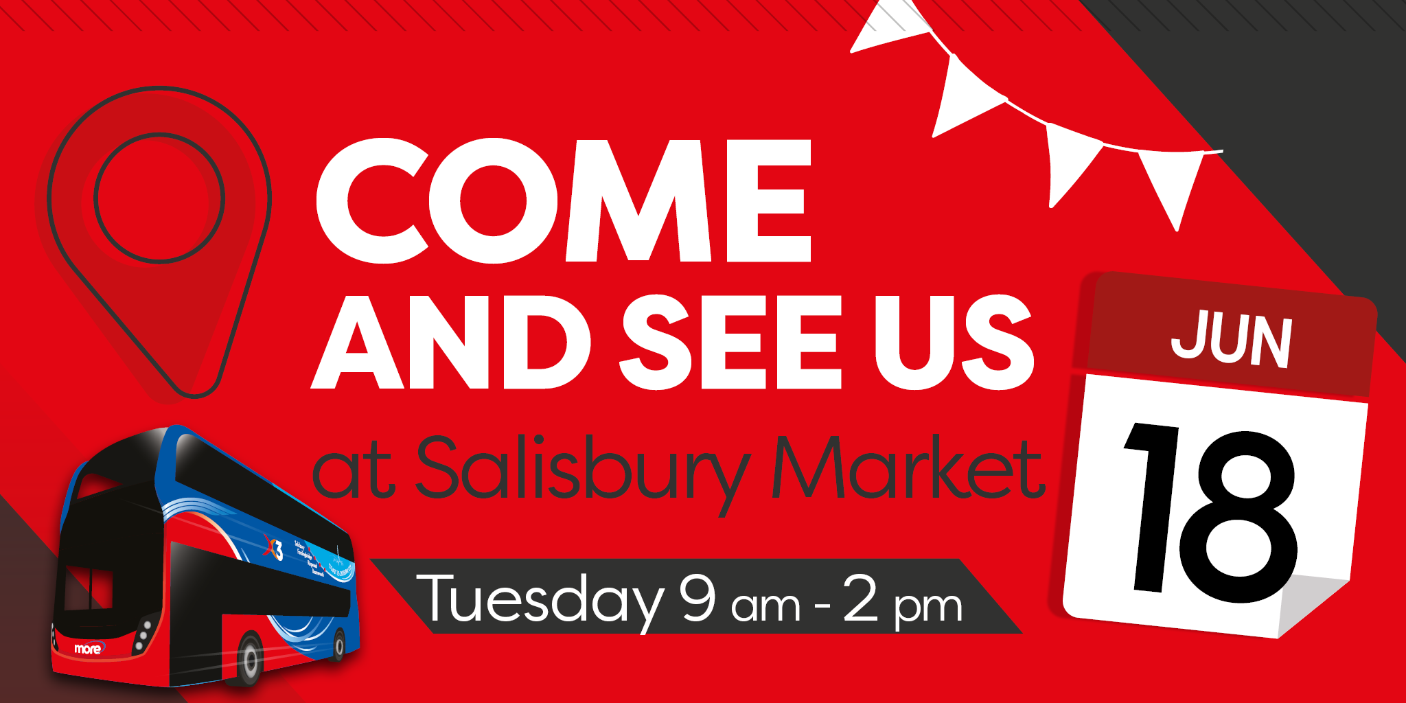 Come and see us at Salisbury Market! - Salisbury Reds