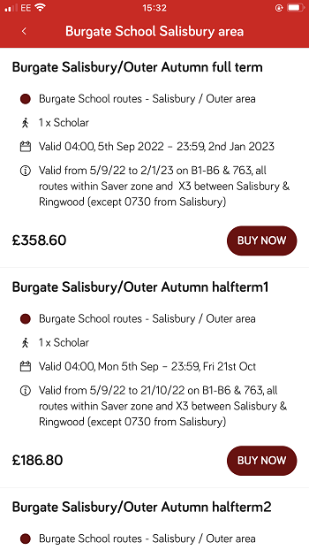 School and College passes are now available on our app! - Salisbury Reds