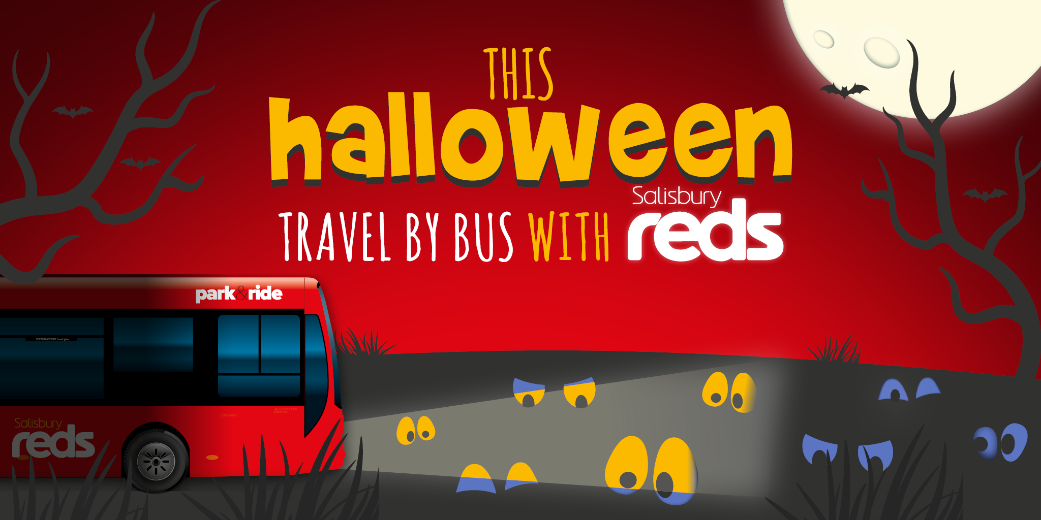 Travel by bus with us this Halloween! - Salisbury Reds