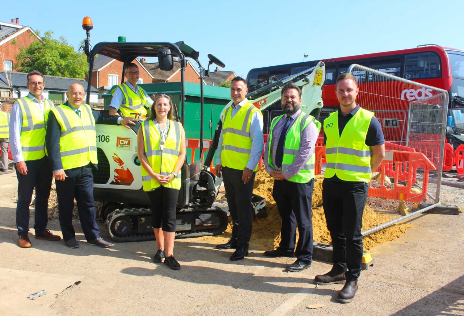 Work begins on electric bus charging infrastructure at Salisbury Reds ...
