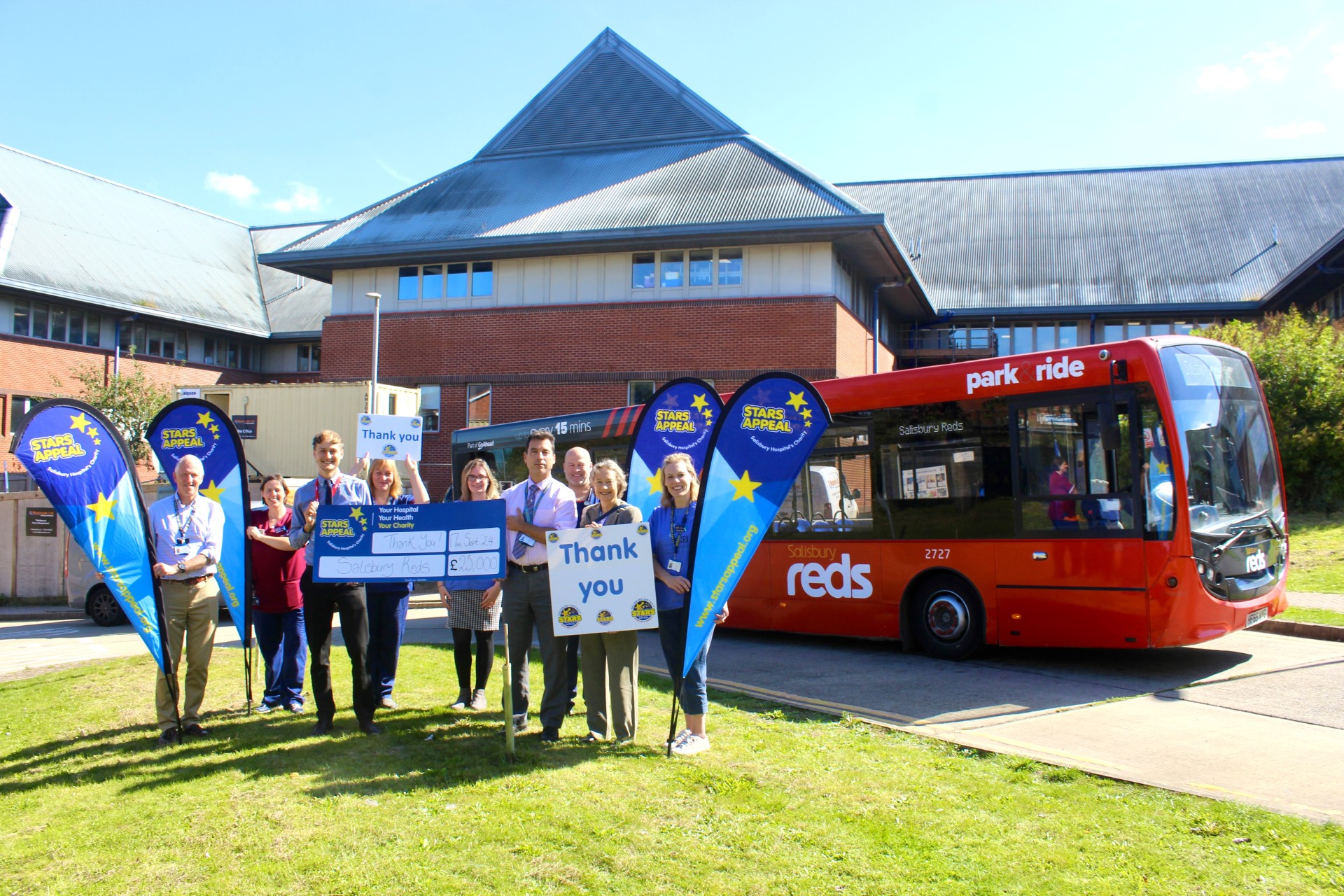 Driving forward our support for Stars Appeal - Salisbury Reds